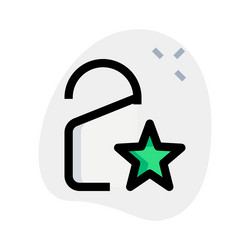 Star-shaped price tag for a big discount Vector Image