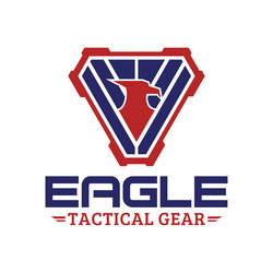 Eagle logo military design Royalty Free Vector Image