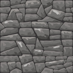 Seamless cartoon stone texture Royalty Free Vector Image