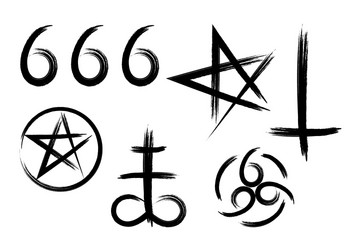 Demonic Symbol Tattoos