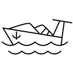 Boat Outline Vector Images (over 39,000)
