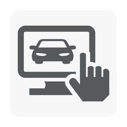 Car center icon Royalty Free Vector Image - VectorStock