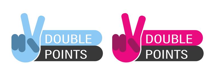 Count two with hand gesture Royalty Free Vector Image