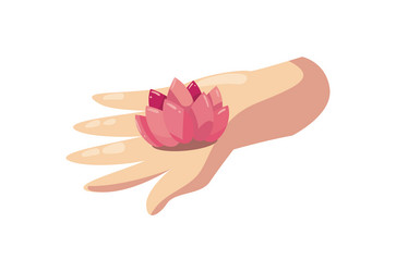 Hand Lotus Vector Images (over 12,000)