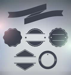 Label templates color Royalty Free Vector Image