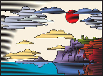 Woodcut Clouds Drawing Vector Images (over 180)