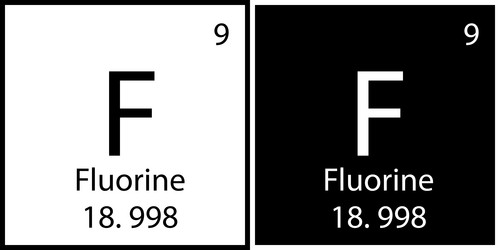 Fluorine Structural Formula