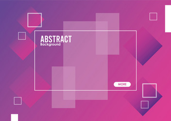 Square frame colorful abstract background Vector Image