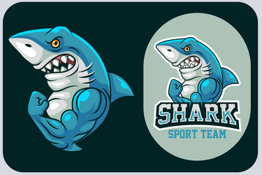 Muscle Shark Vector Images (47)