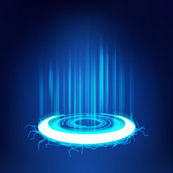 Abstract futuristic technology electric panel Vector Image