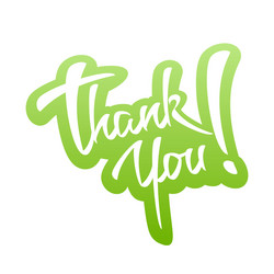 Thank you card Royalty Free Vector Image - VectorStock