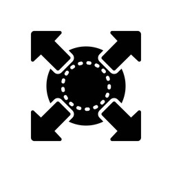 Extend Royalty Free Vector Image - VectorStock