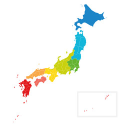 Blank Japanese Map