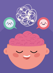 Happy Sad Brain Vector Images (over 1,100)