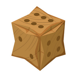 Dice Cartoon Two Vector Images (over 250)