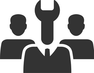 Technical expert icon Royalty Free Vector Image