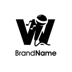 Modern initial s music logo Royalty Free Vector Image