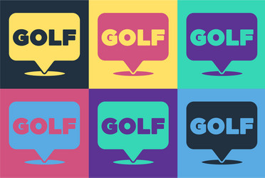 Pop Art Golf Vector Images (over 360)