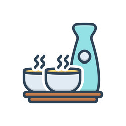 Sake Royalty Free Vector Image - VectorStock