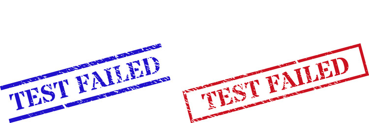 Fail Test Vector Images (over 1,500)