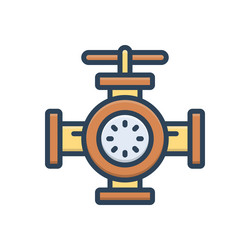 Valves Royalty Free Vector Image - VectorStock