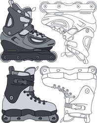 Inline Skates Vector Images (over 780)