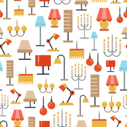 Lighting seamless pattern - seamless texture Vector Image