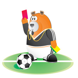 Soccer referee Royalty Free Vector Image - VectorStock