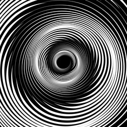 Vortex swirl movement abstract textured black Vector Image