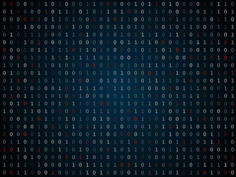 Binary code background Royalty Free Vector Image