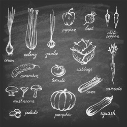 Vegetables Hand Drawing Vector Images (over 37,000)