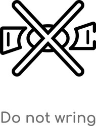 Do not Wash Clothes Sign Vector Images (over 240)