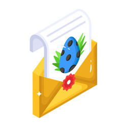 Easter invitation Royalty Free Vector Image - VectorStock