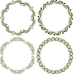 Decorative frame Royalty Free Vector Image - VectorStock