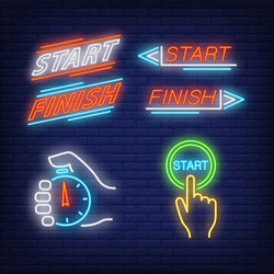 Start Neon Vector Images (over 2,800)