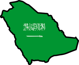 Map in Colors of Saudi Arabia Vector Images (over 500)