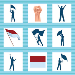 Hand Merdeka Vector Images (over 340)