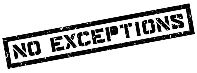 No Exceptions Vector Images (35)