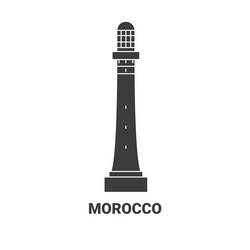 Morocco casablanca the great mosque travel Vector Image