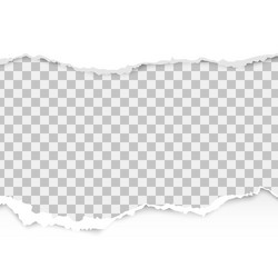 Torn square paper set Royalty Free Vector Image