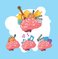 Brain Music Notes Vector Images (over 470)