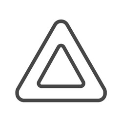 Abstract triangles lined Royalty Free Vector Image