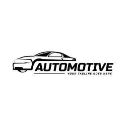Auto vehicle and car logo design concept Vector Image
