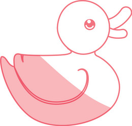 Cute duck cartoon Royalty Free Vector Image - VectorStock