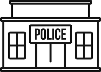Police Station Outline Vector Images (over 870)