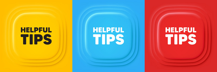 Helpful tips symbol education faq sign Royalty Free Vector