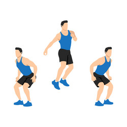 Squat Jump Vector Images (over 570)