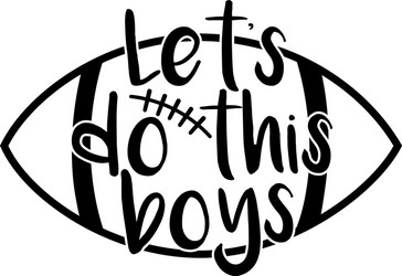 Let s huddle on white background Royalty Free Vector Image