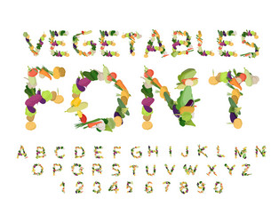 Vegetables alphabet g is for ginger Royalty Free Vector