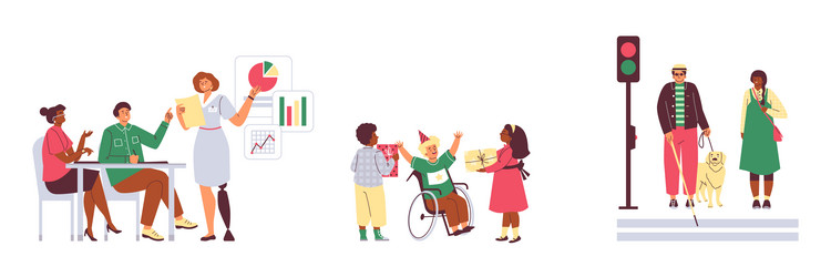 Equality Disability Vector Images (over 2,400)